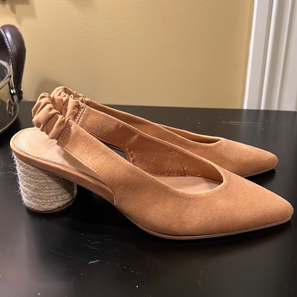 Mi.iM | Shoes | Miim Coraline Sling Backs Jute Heels | Poshmark